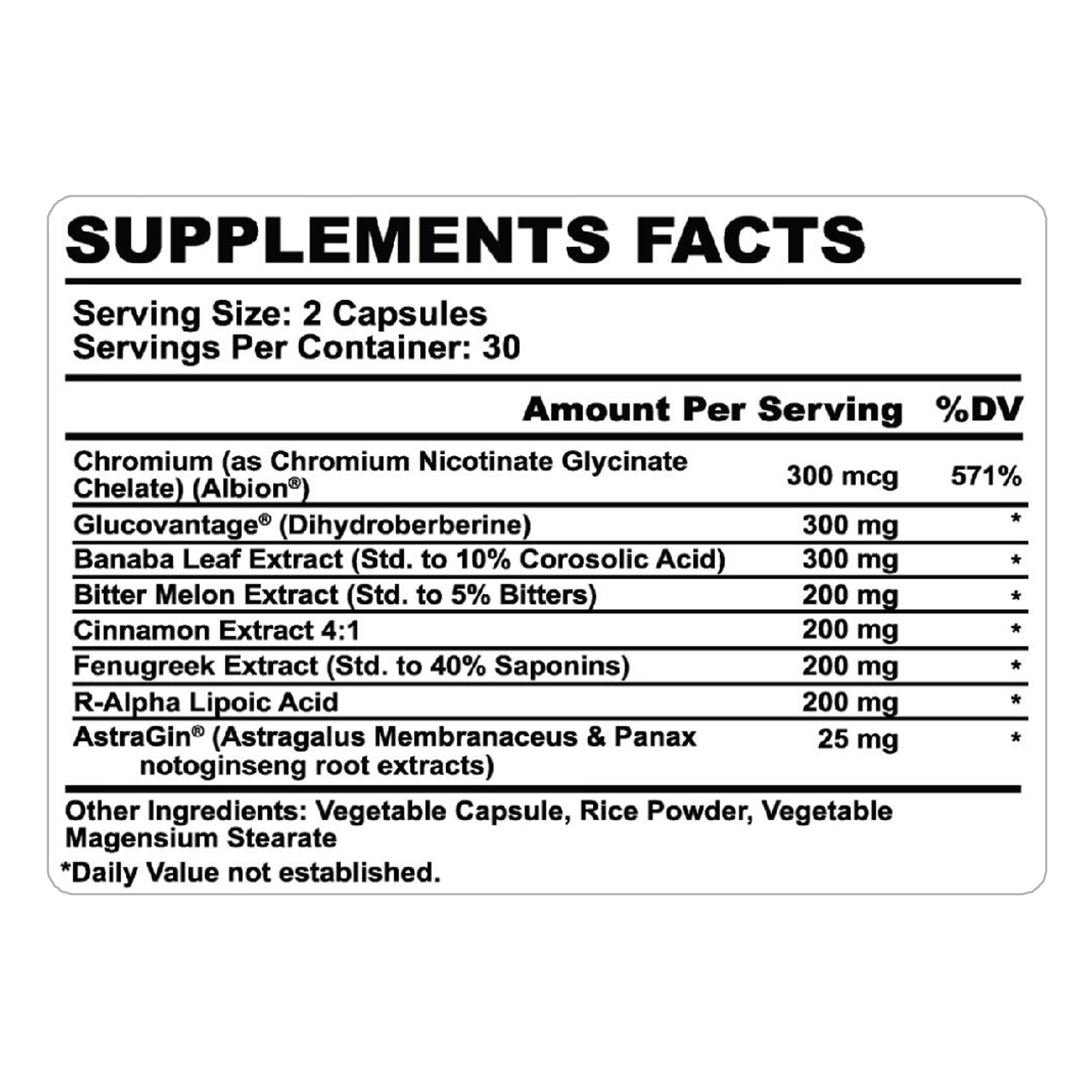 Glucose Factor- Purefactor Formulations
