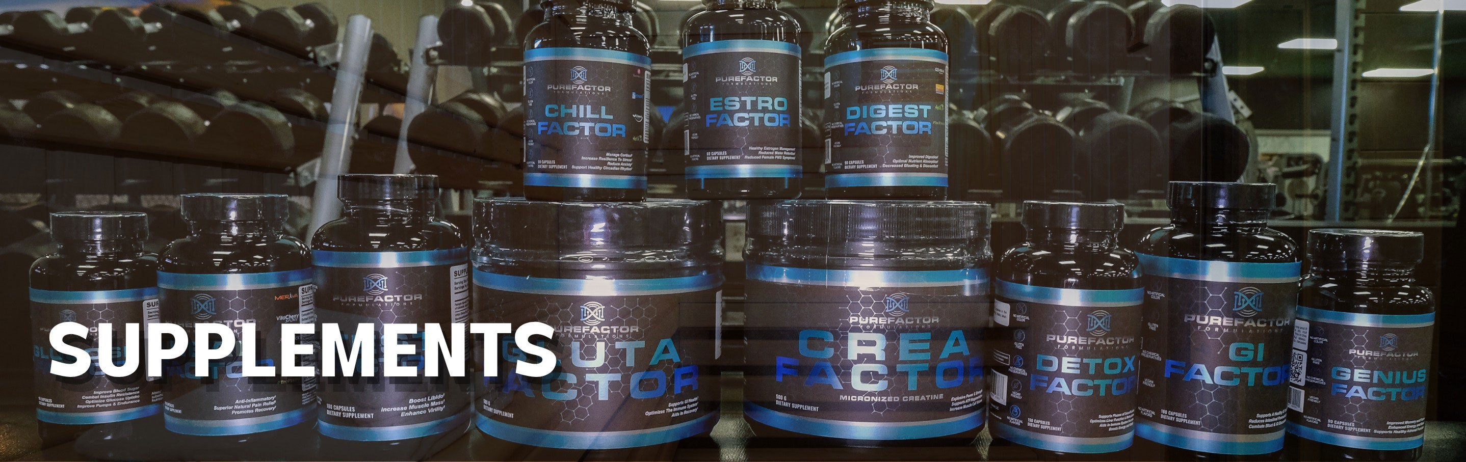 Supplements – Purefactor Formulations